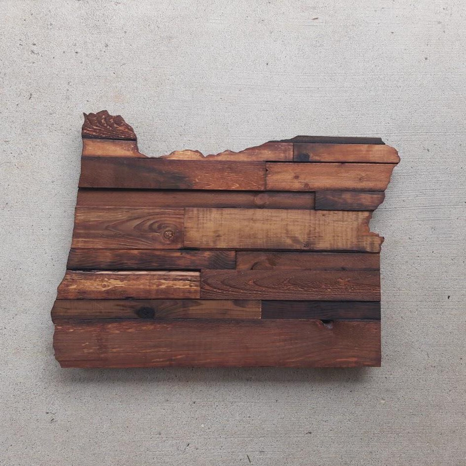 Oregon Wood Sign, Oregon State Sign Wall Art Decor, Large Home State ...
