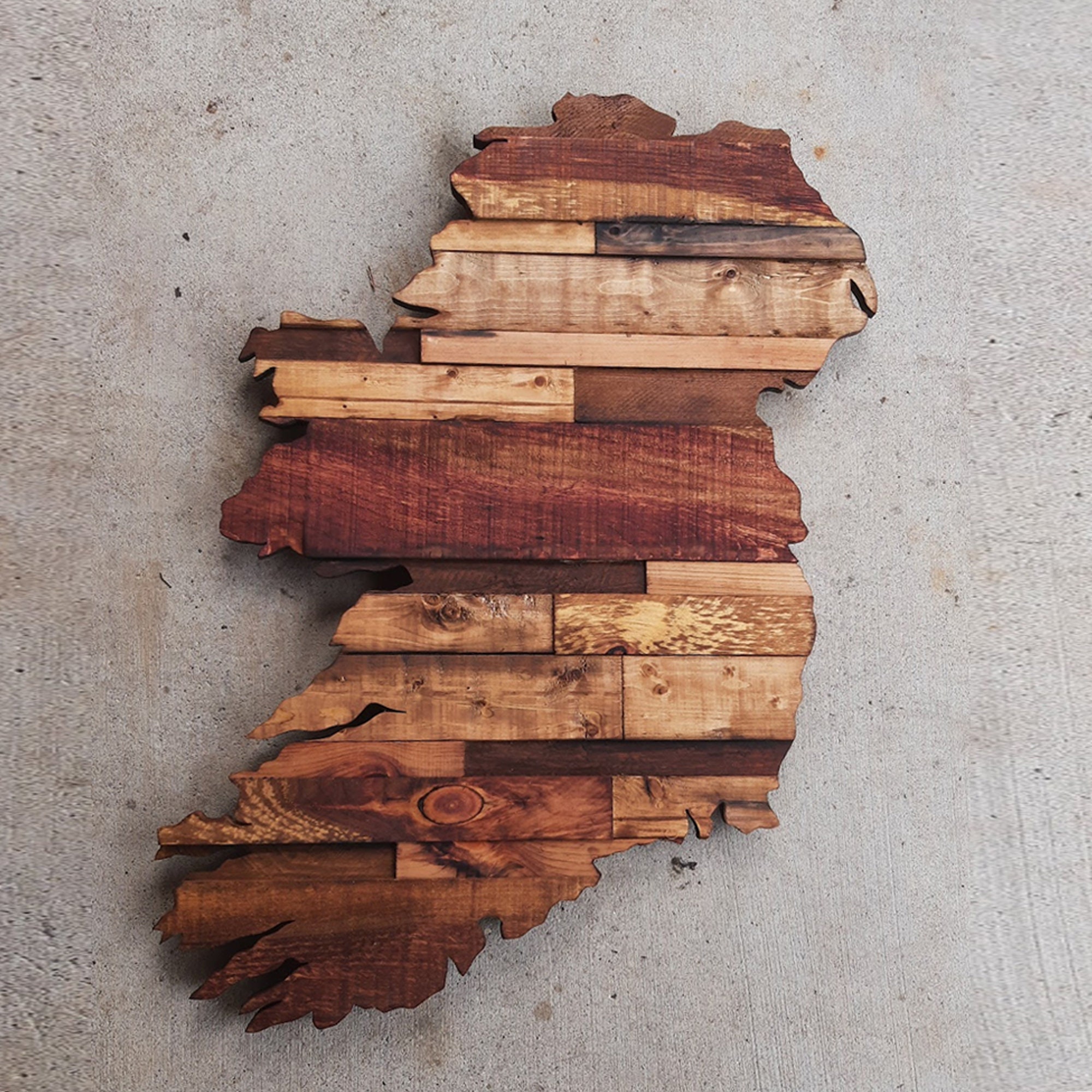 Ireland Rustic Wood Cut Out, Ireland Sign, Ireland Decor, Rustic Home ...