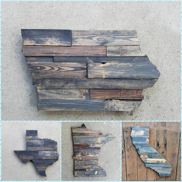 Wooden State - Etsy