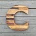 Large Wood Letters Rustic Letter Cutout Custom Wooden Wall - Etsy