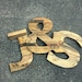 Large Wood Letters, Rustic Letter Cutout, Custom Wooden Wall Decor ...