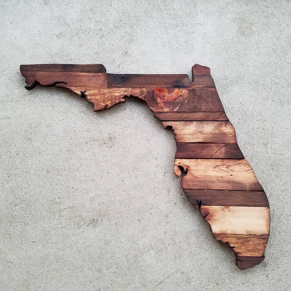 Florida Sign Wood Florida State Sign Wall Art Decor Large - Etsy