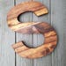 Large Wood Letters, Rustic Letter Cutout, Custom Wooden Wall Decor ...