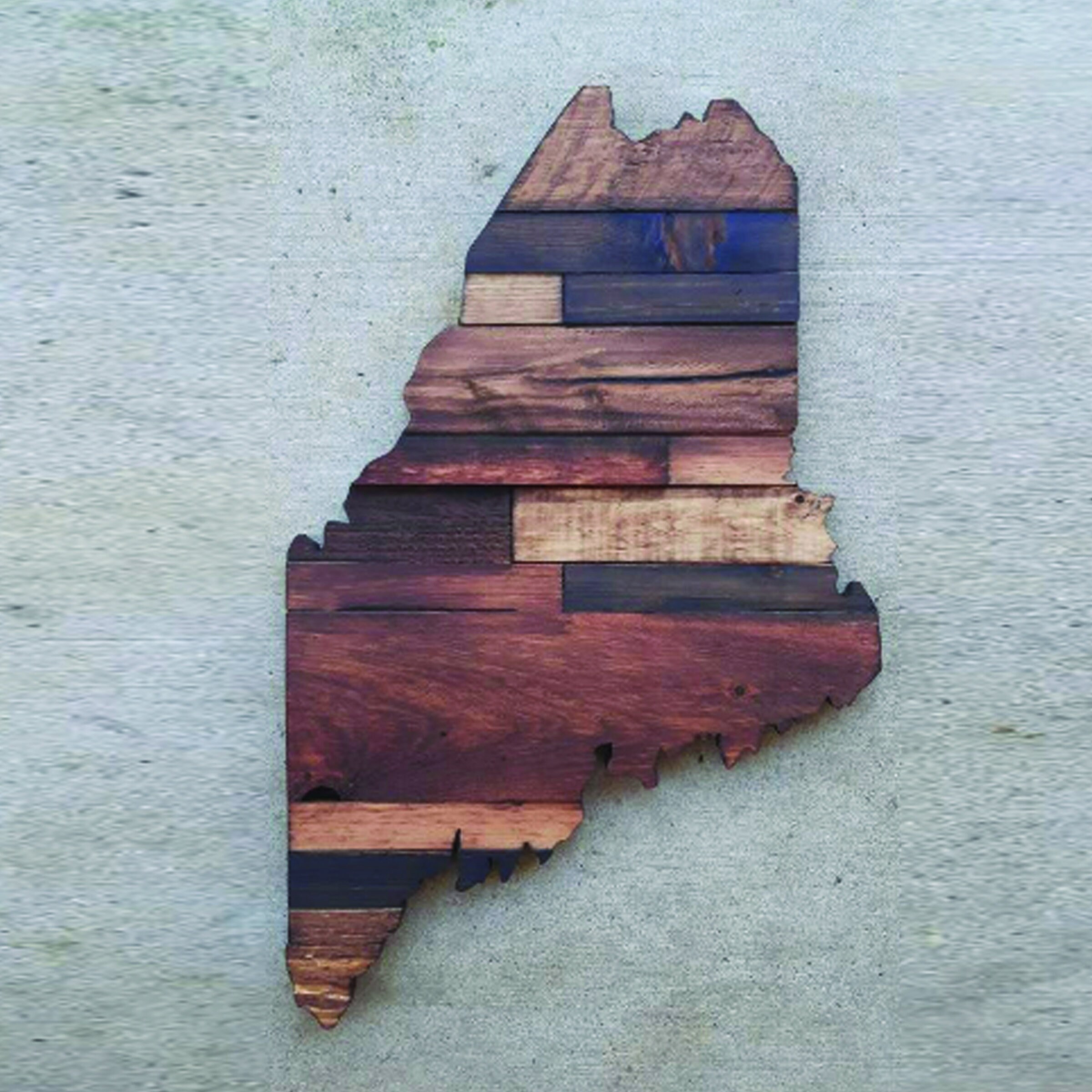 Maine Rustic Wood State Cut Out Wooden Maine State Outline - Etsy Australia
