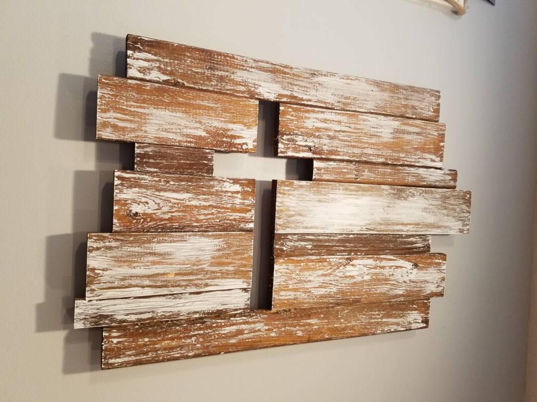 White Cross, Rustic White Wood Cross, Rustic Cross, White Wood Cross ...