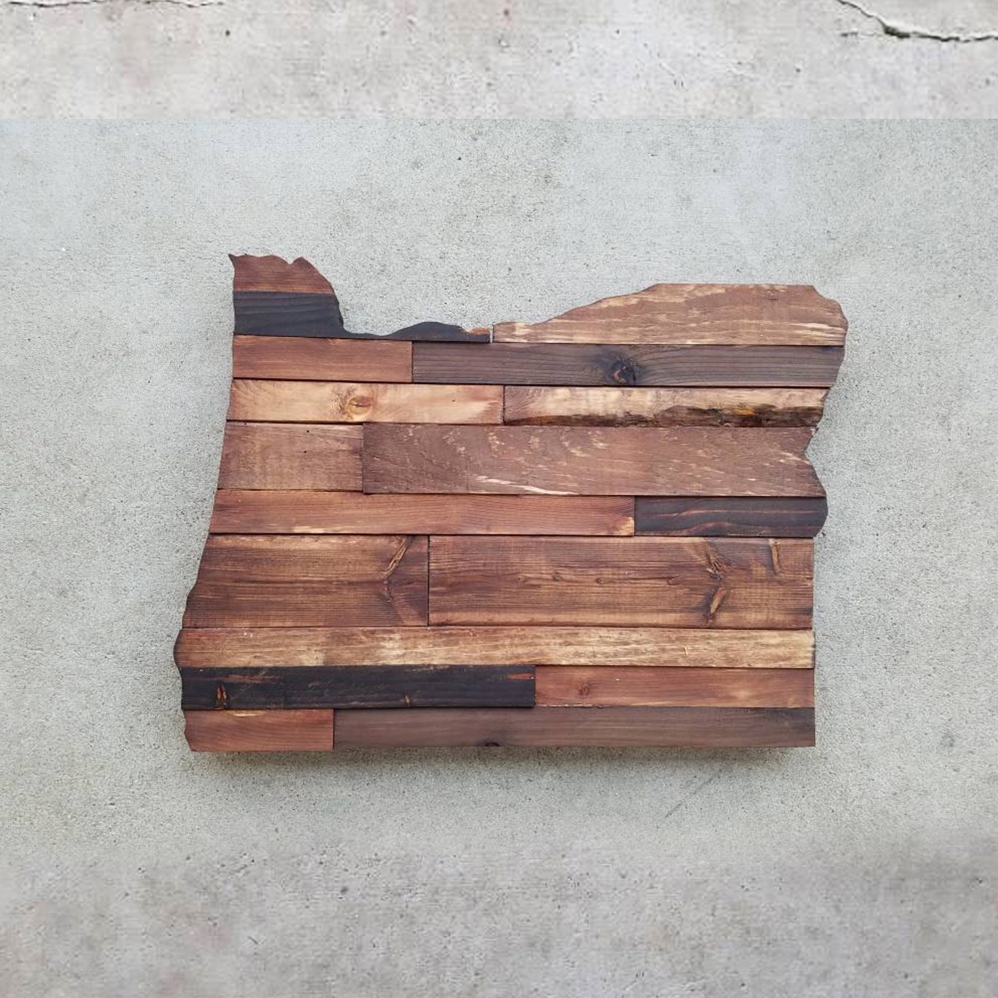 Oregon Wood Sign, Oregon State Sign Wall Art Decor, Large Home State ...