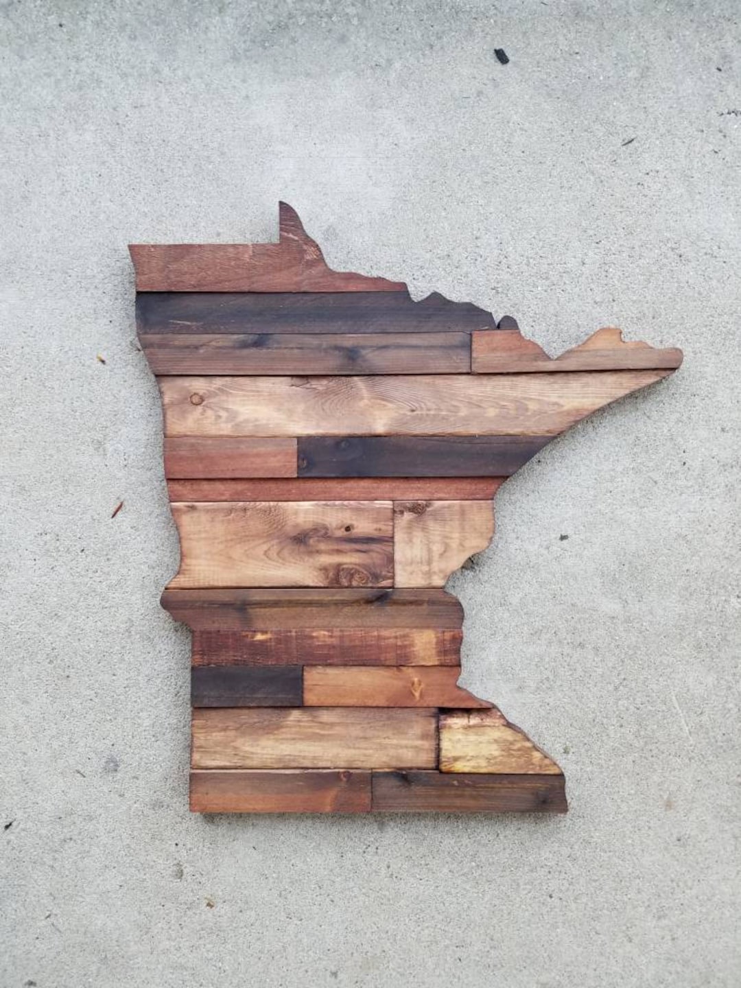 Minnesota Rustic Wood State Cut Out, Wood Art Sign, Minnesota Wood Sign ...