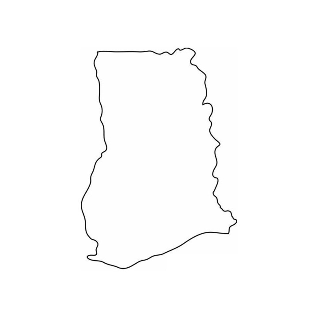 Wood Ghana Sign Wall Art Wooden Ghana Cutout Ghana Map Motherland Home ...