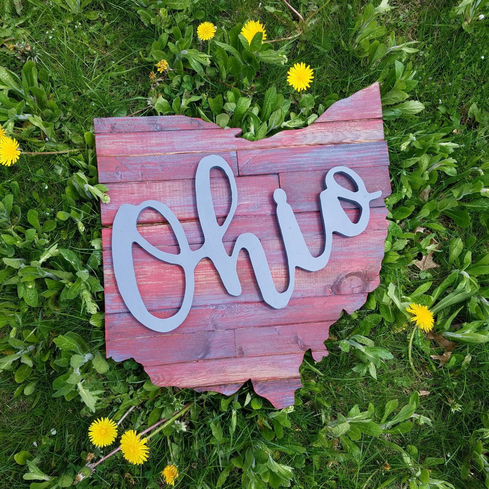 Ohio Sign Script Ohio Ohio State Ohio Wood Sign Ohio Art - Etsy
