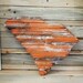 Clemson Wood Sign, South Carolina Wood Sign, Orange, Clemson University ...