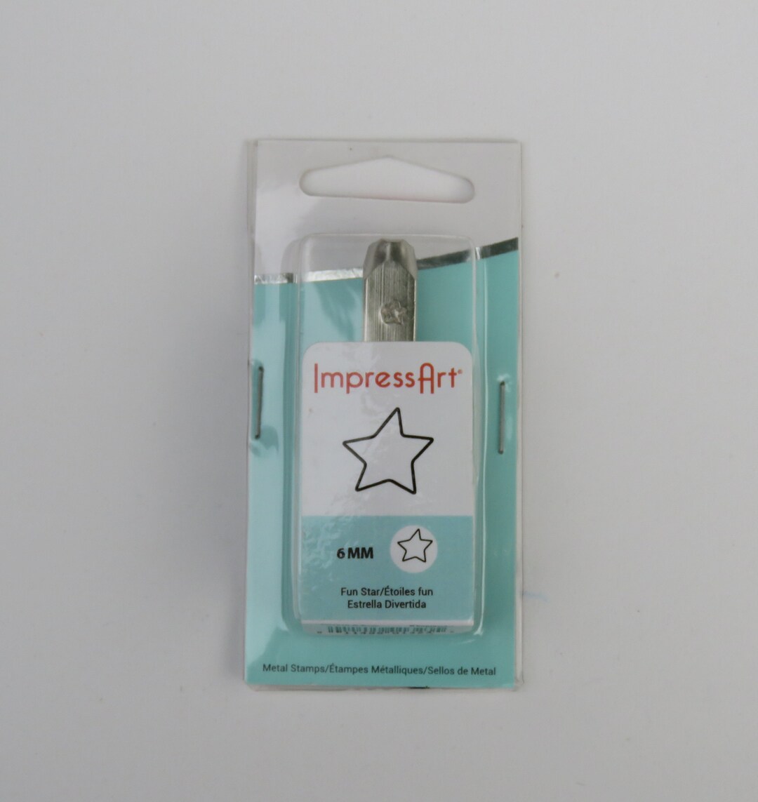 Fun Star 6 Mm Metal Stamp - Etsy