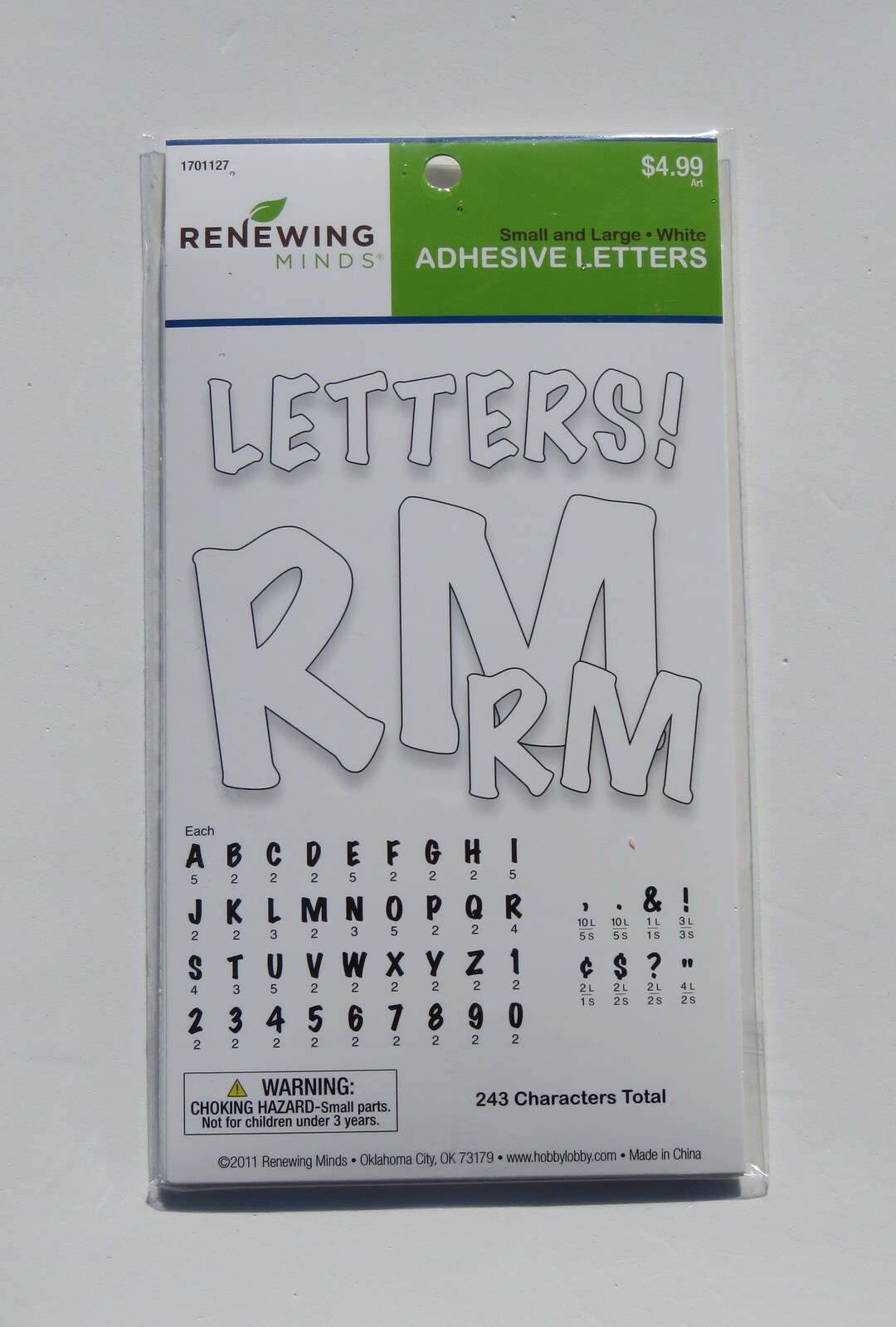 Small and Large White Adhesive Letters 178 Characters - Etsy
