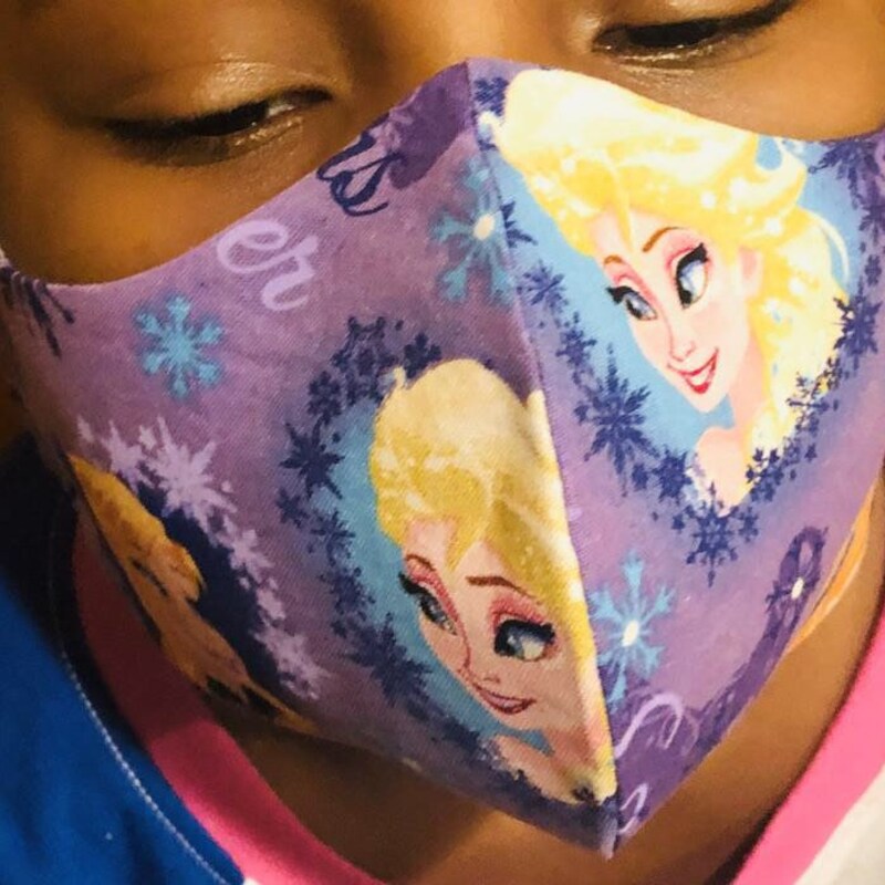 Toddler Face Mask Frozen - Etsy