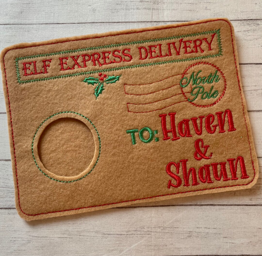 Elf Arrival Envelope, Elf Departure Envelope, Fun Elf Activities, Elf ...
