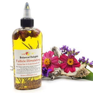 Follicle Stimulating Hair & Scalp Growth Oil, Strengthens Hair ...
