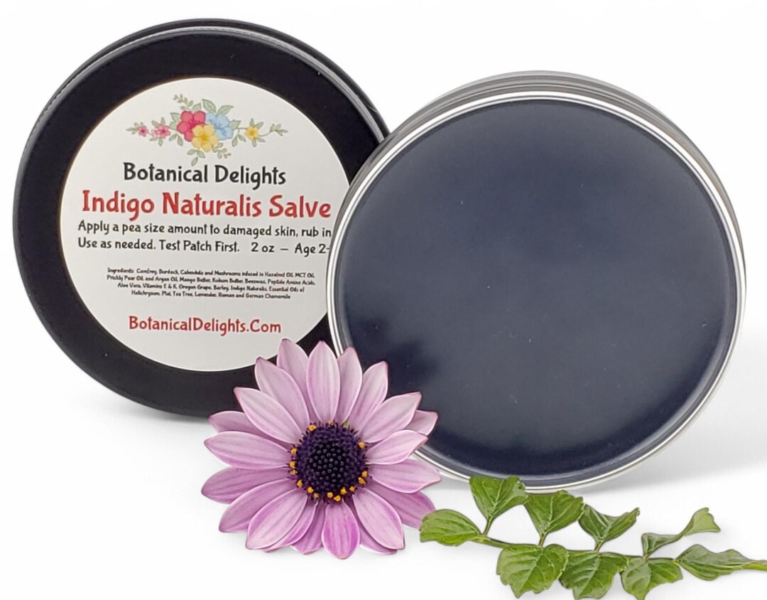 Indigo Naturalis Skin Balm, Oregon Grape and Skin Loving Herbs ...