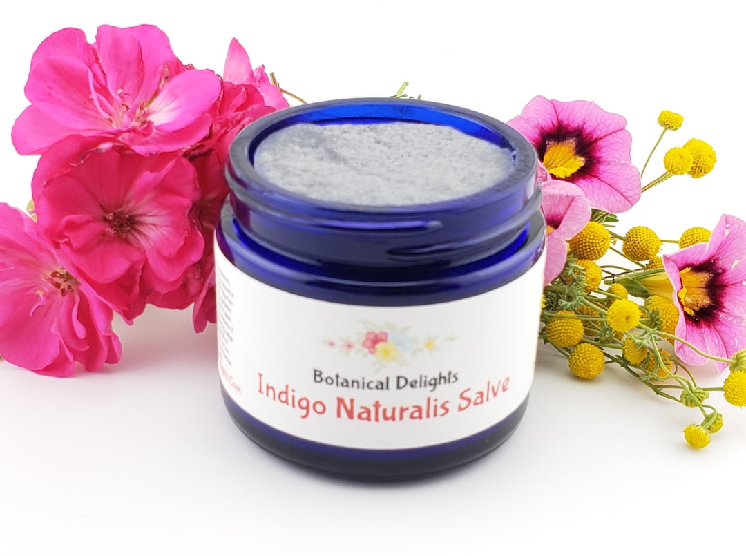 Indigo Naturalis Skin Balm, Oregon Grape and Skin Loving Herbs ...