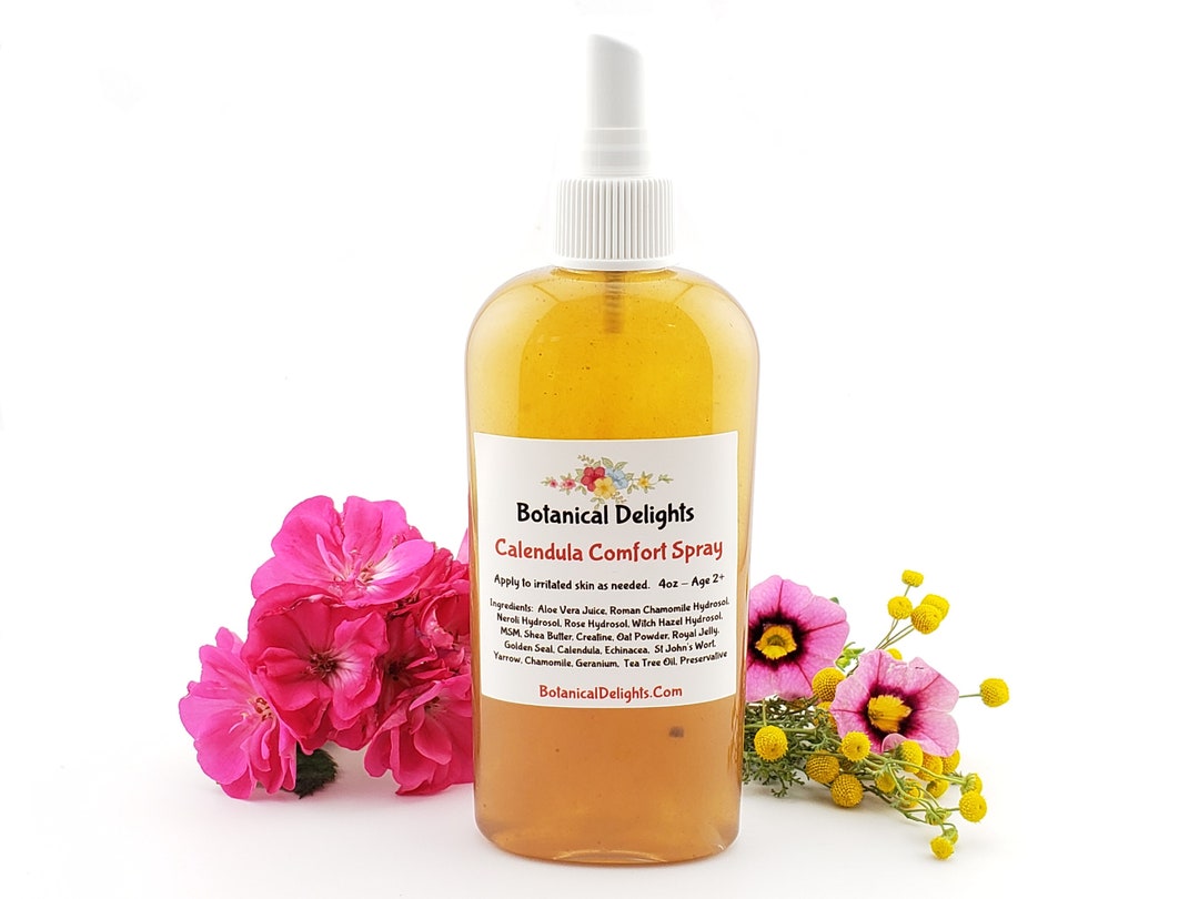Calendula Damaged Skin Comfort Spray, Soothes Skin Conditions - Etsy