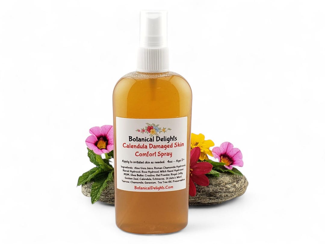 Calendula Damaged Skin Comfort Spray, Soothes Skin Conditions ...