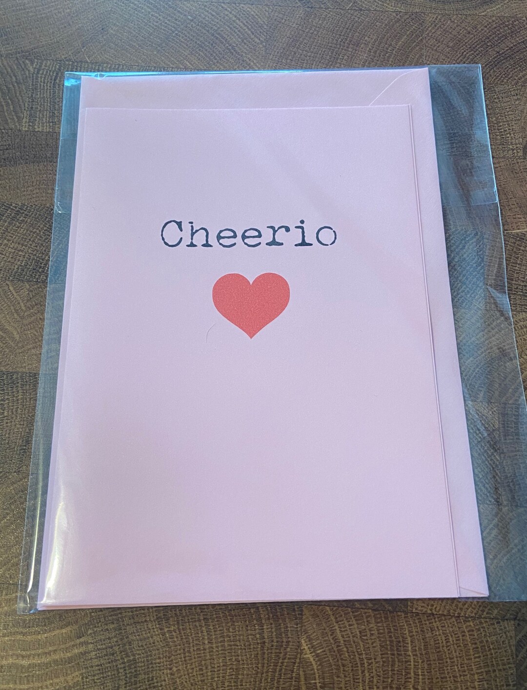 Cheerio / Bye / Goodbye / Card / Greetings Card - Etsy