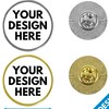 Custom Printed Badges Lots of Sizes and Quantities Any Text, Photo or ...
