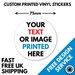 75mm Custom Printed Vinyl Stickers High Resolution Photo | Etsy