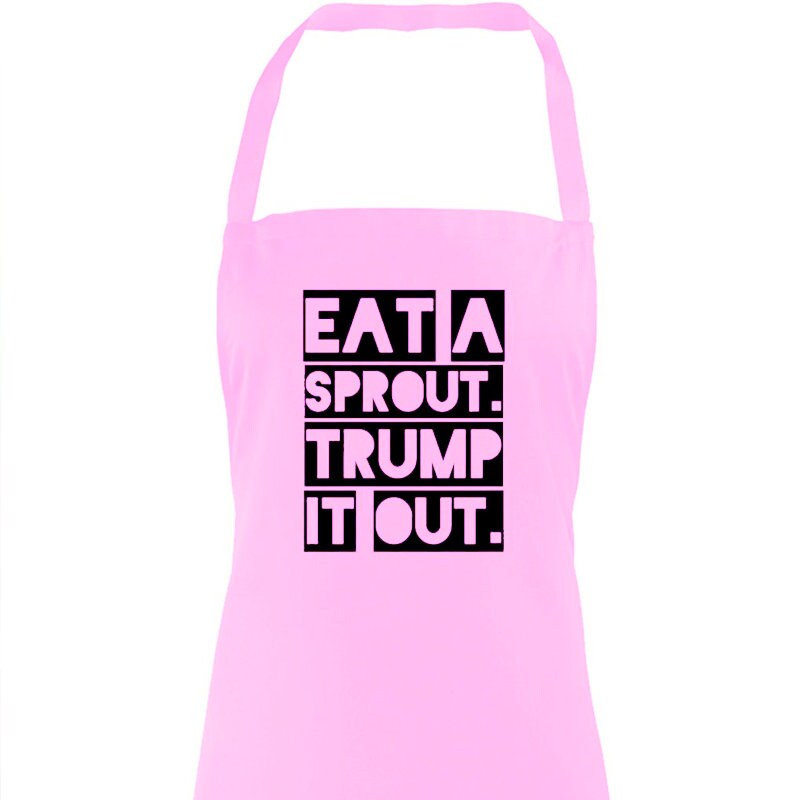 Eat A Sprout Trump It Out Apron Custom Printed Chef Cook - Etsy