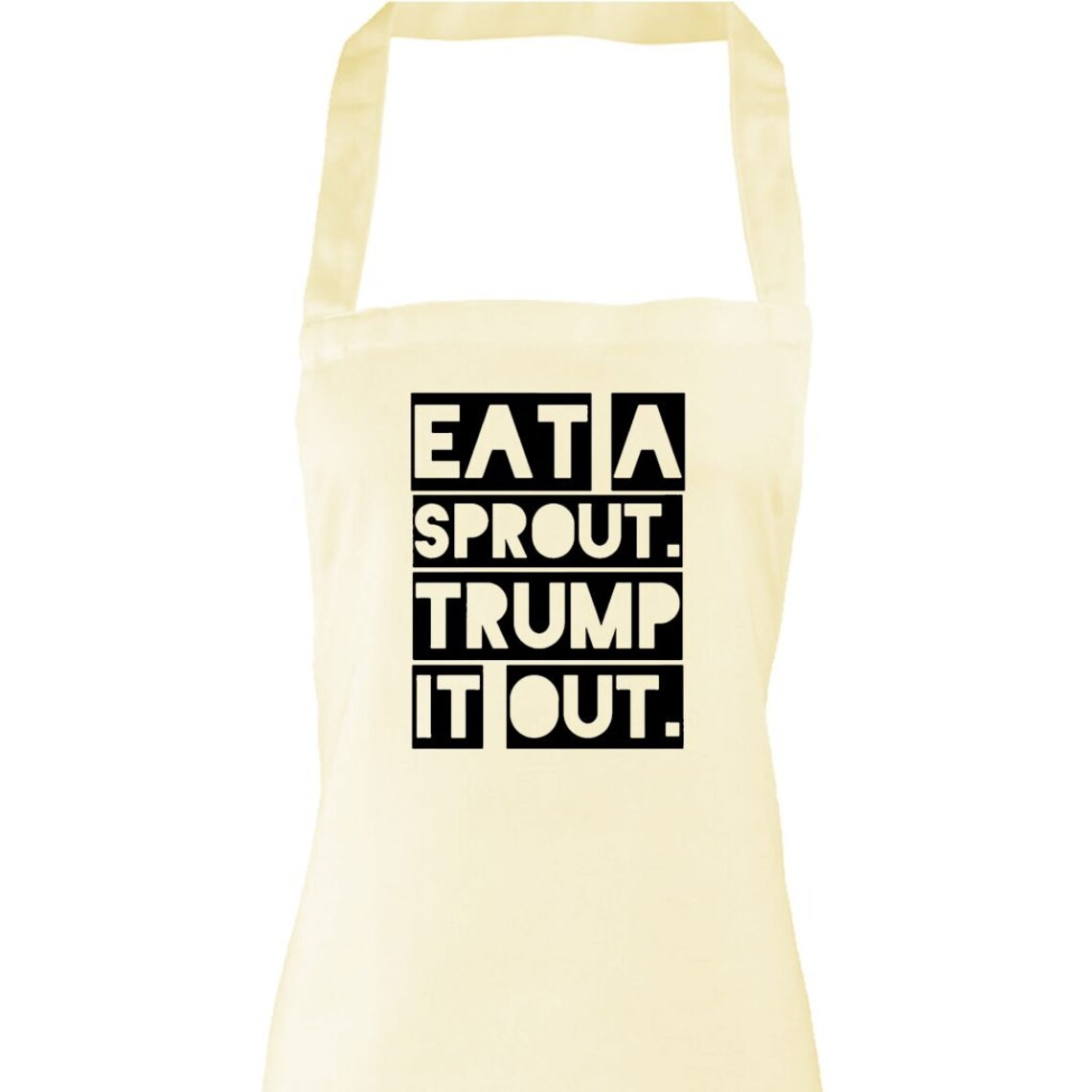 Eat A Sprout Trump It Out Apron Custom Printed Chef Cook - Etsy