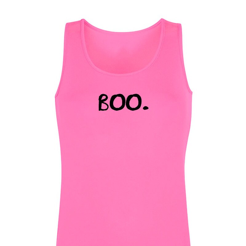 Ladies Little Boo Vest Girls Tank Top Lady Vests Slim | Etsy