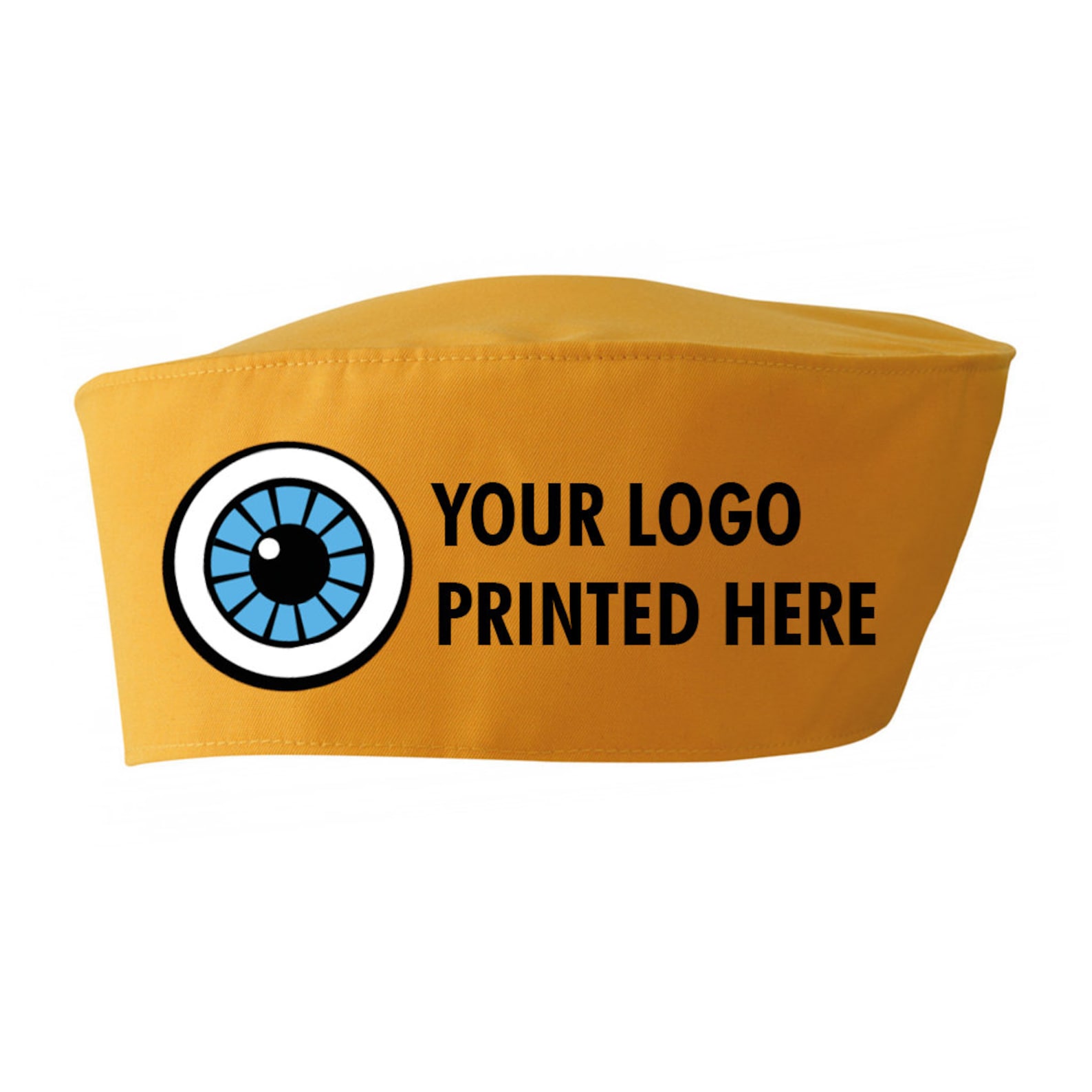 Custom Printed Skull Cap - Image Logo • Kitchen Custom Chef Cook ...