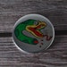 38mm Metallic Custom Badges • New Plastic Backed • Personalised Printed ...