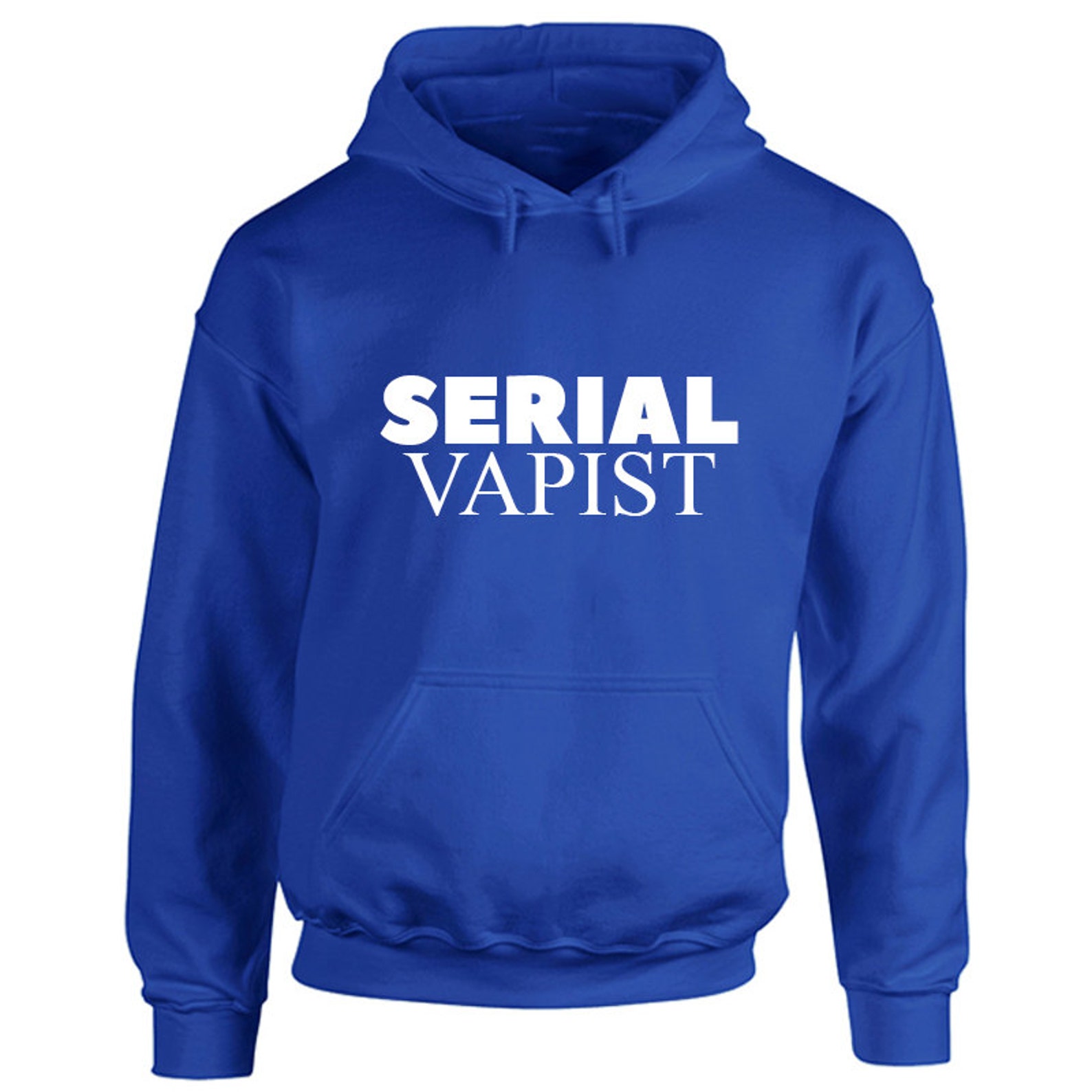Adults Serial Vapist Hoodie Vape Vaping Vaper Hooded Top | Etsy