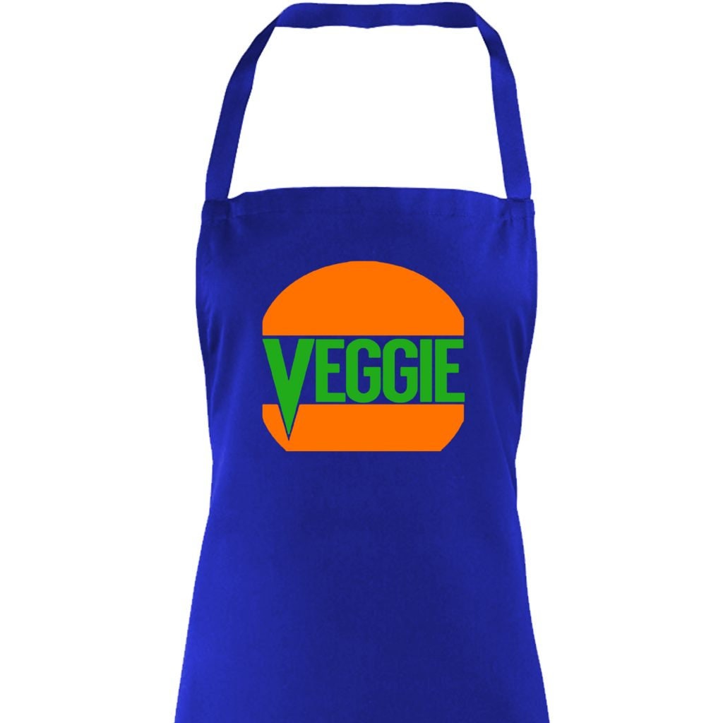 Veggie Burger Apron Fast Food Foodie Funny Custom Printed | Etsy
