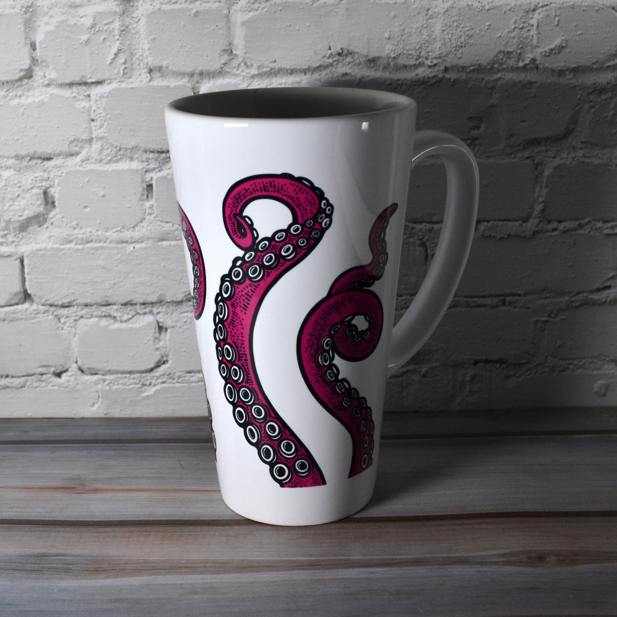 Custom Printed Large Latte Mug 17oz Personalised Text Photo - Etsy