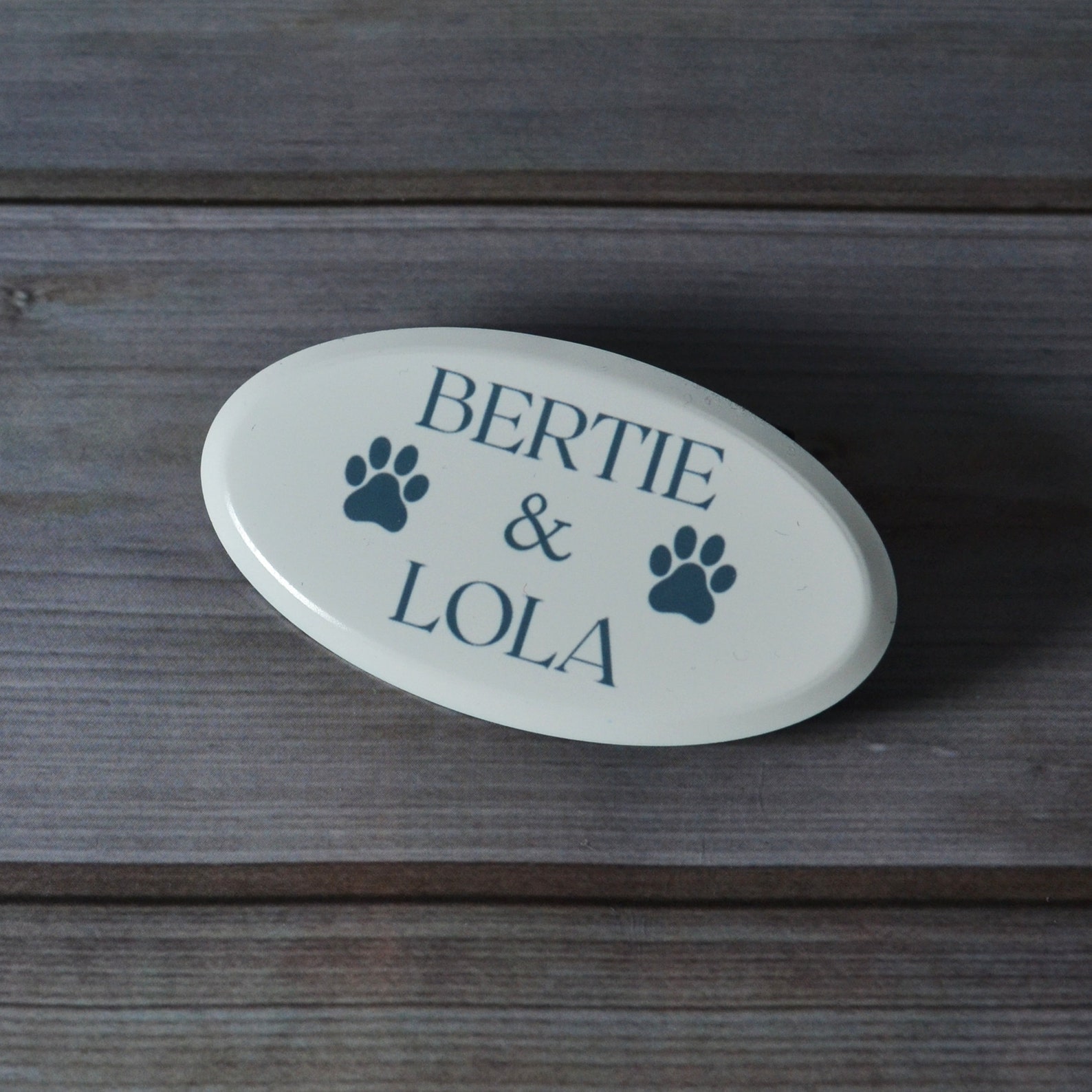 Custom Printed Metal Name Badges Gold Silver Full Colour - Etsy