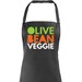 Olive Bean Vegan Apron • Adults Custom Printed Aprons • Vegan ...