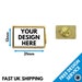 Rectangular Metal Lapel Pin Badges 13x21mm Personalised Button Badge ...