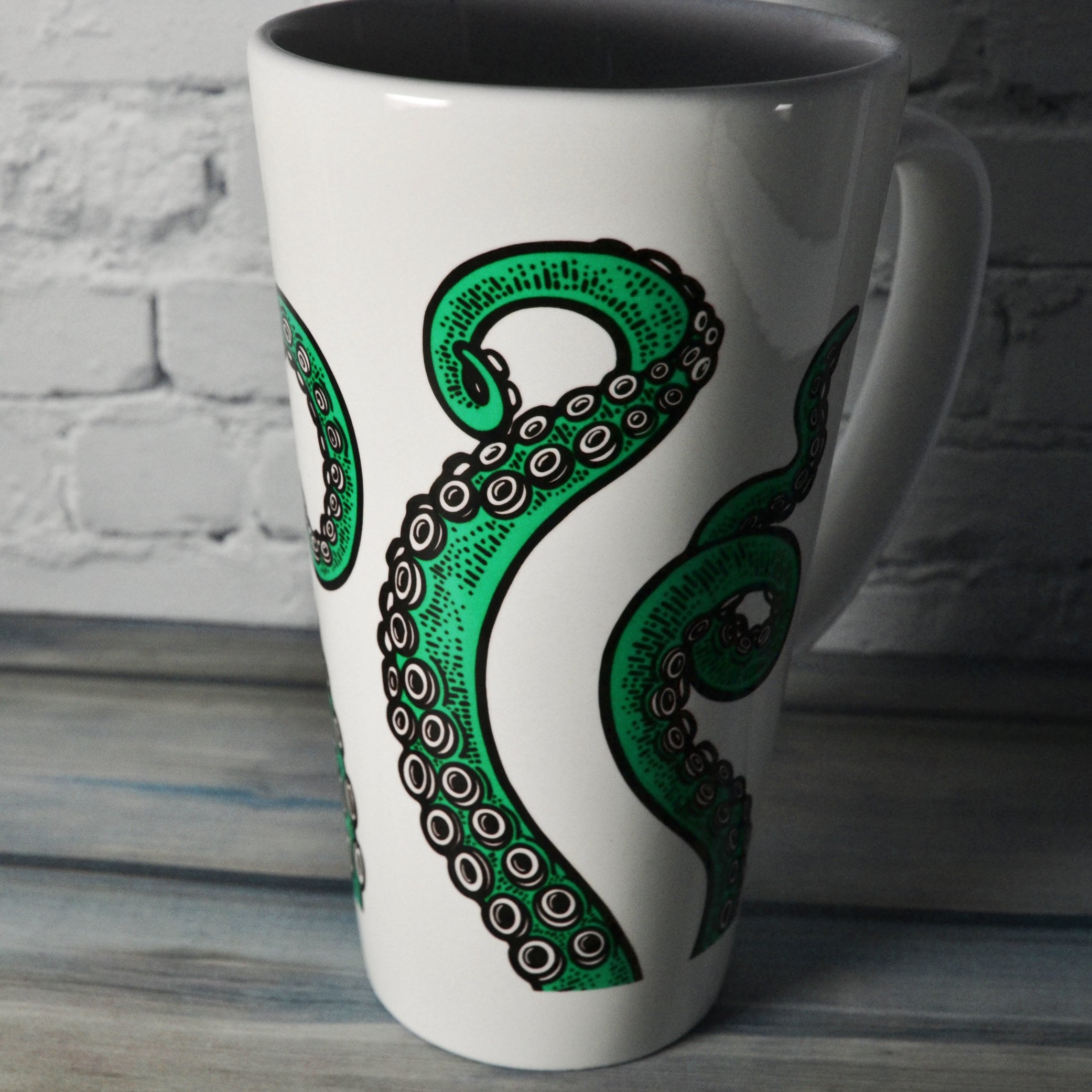 Custom Printed Large Latte Mug 17oz Personalised Text Photo - Etsy