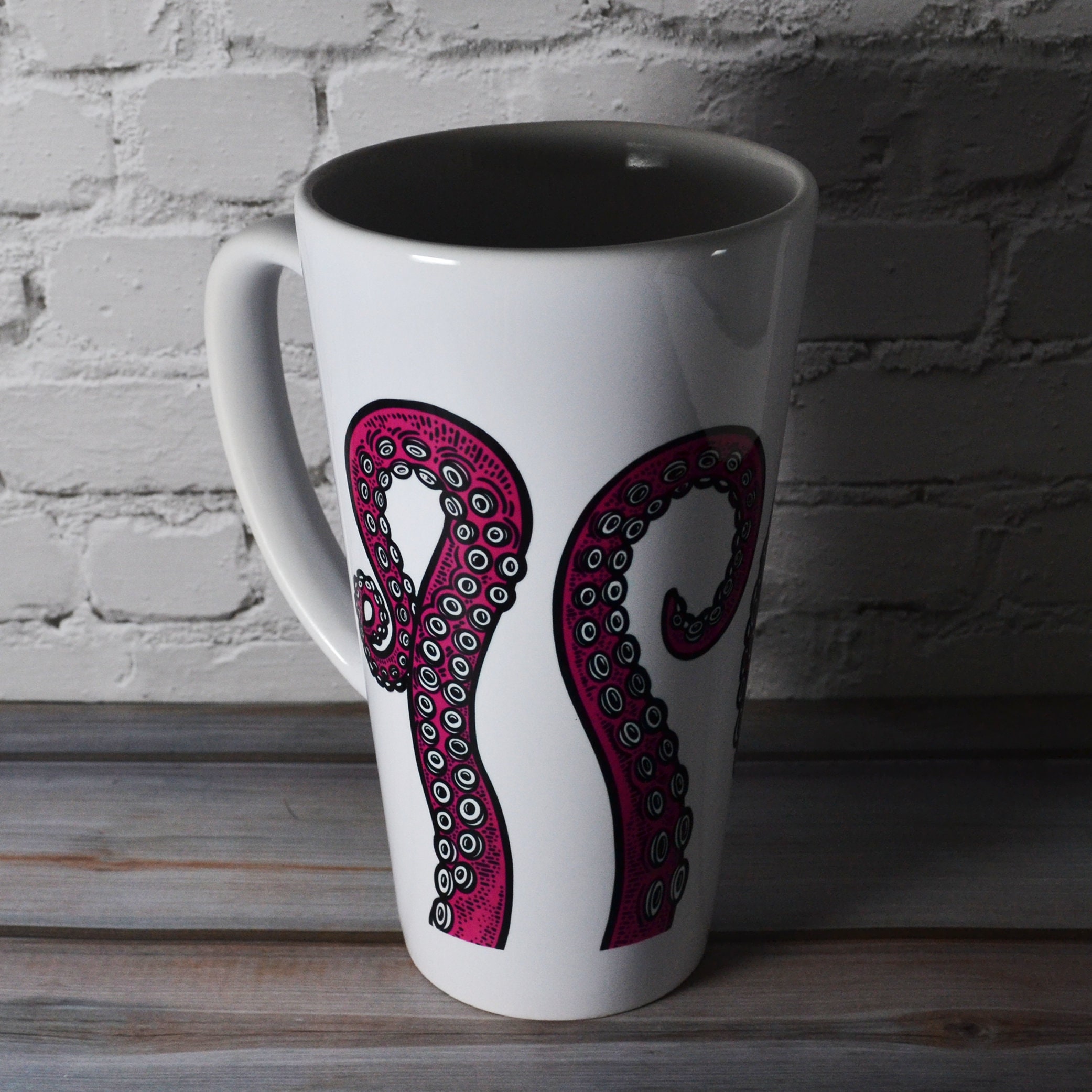 Custom Printed Large Latte Mug 17oz Personalised Text Photo - Etsy