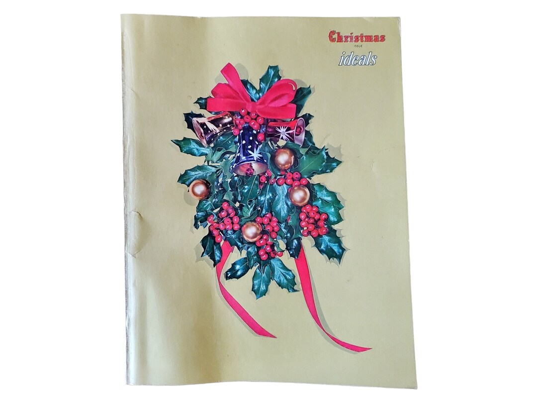 1966 Ideals Magazine Christmas Book Issue Holiday Ephemera - Etsy