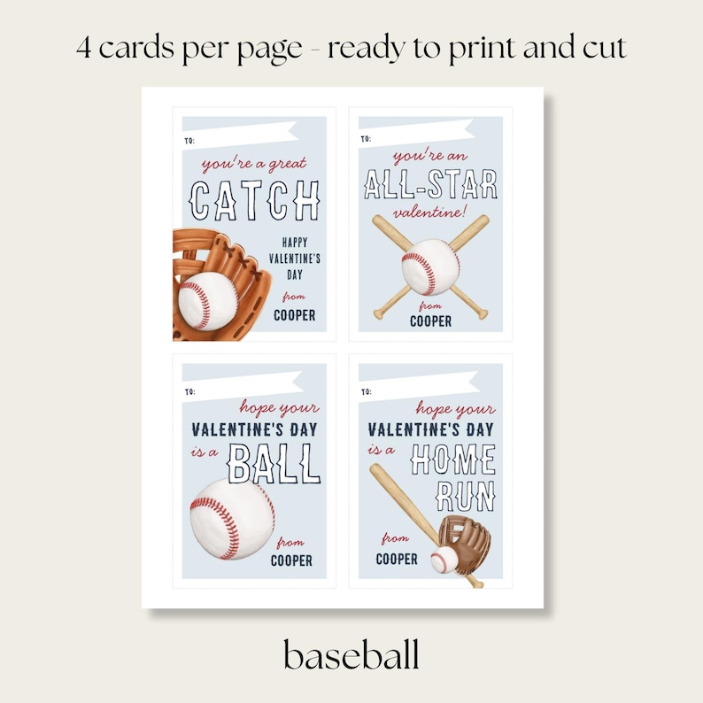 Sports Valentine Mega Bundle | All-star Classroom Valentines ...