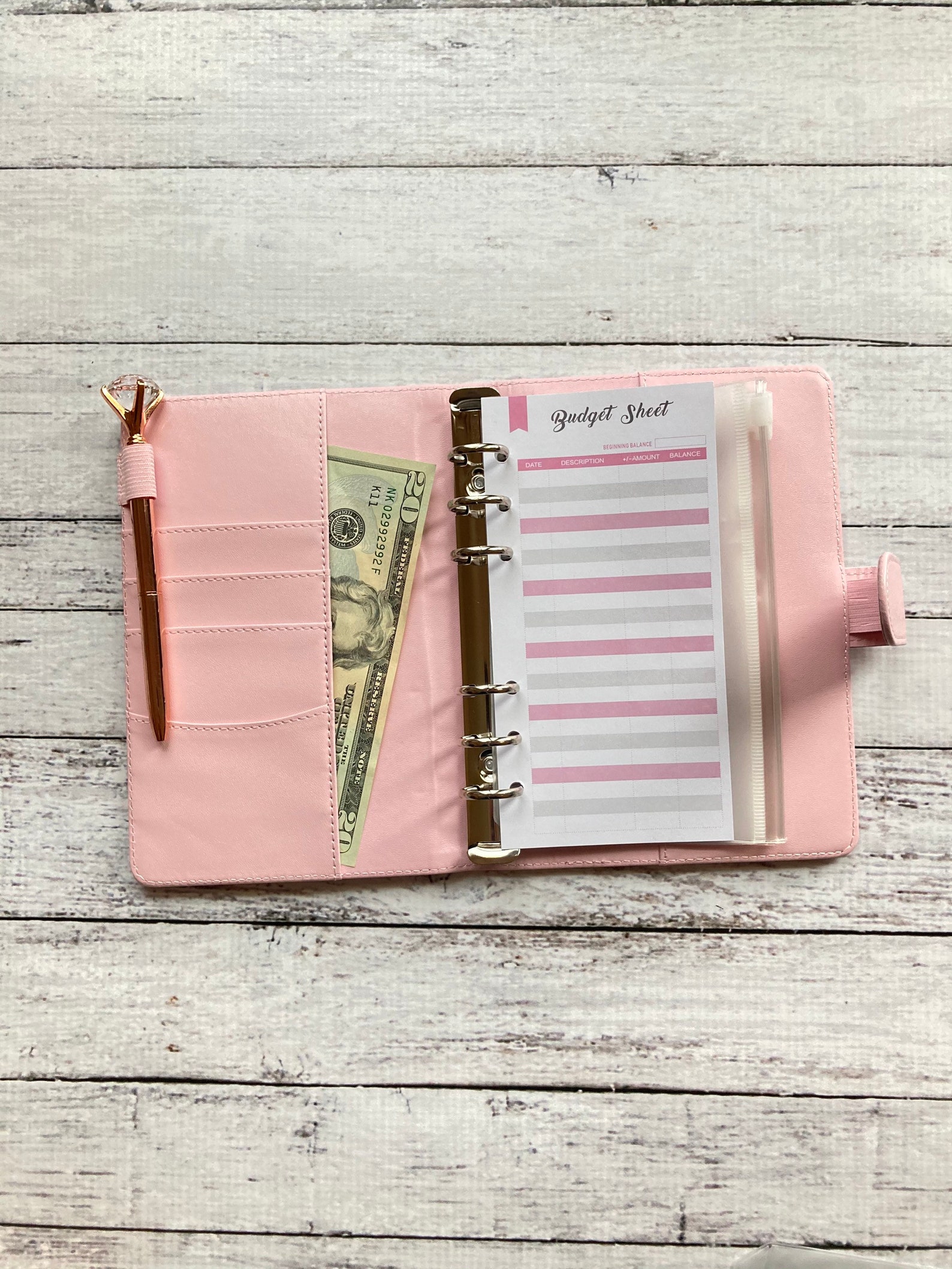 Cash Envelope System Binder Savings Challenge Budget - Etsy