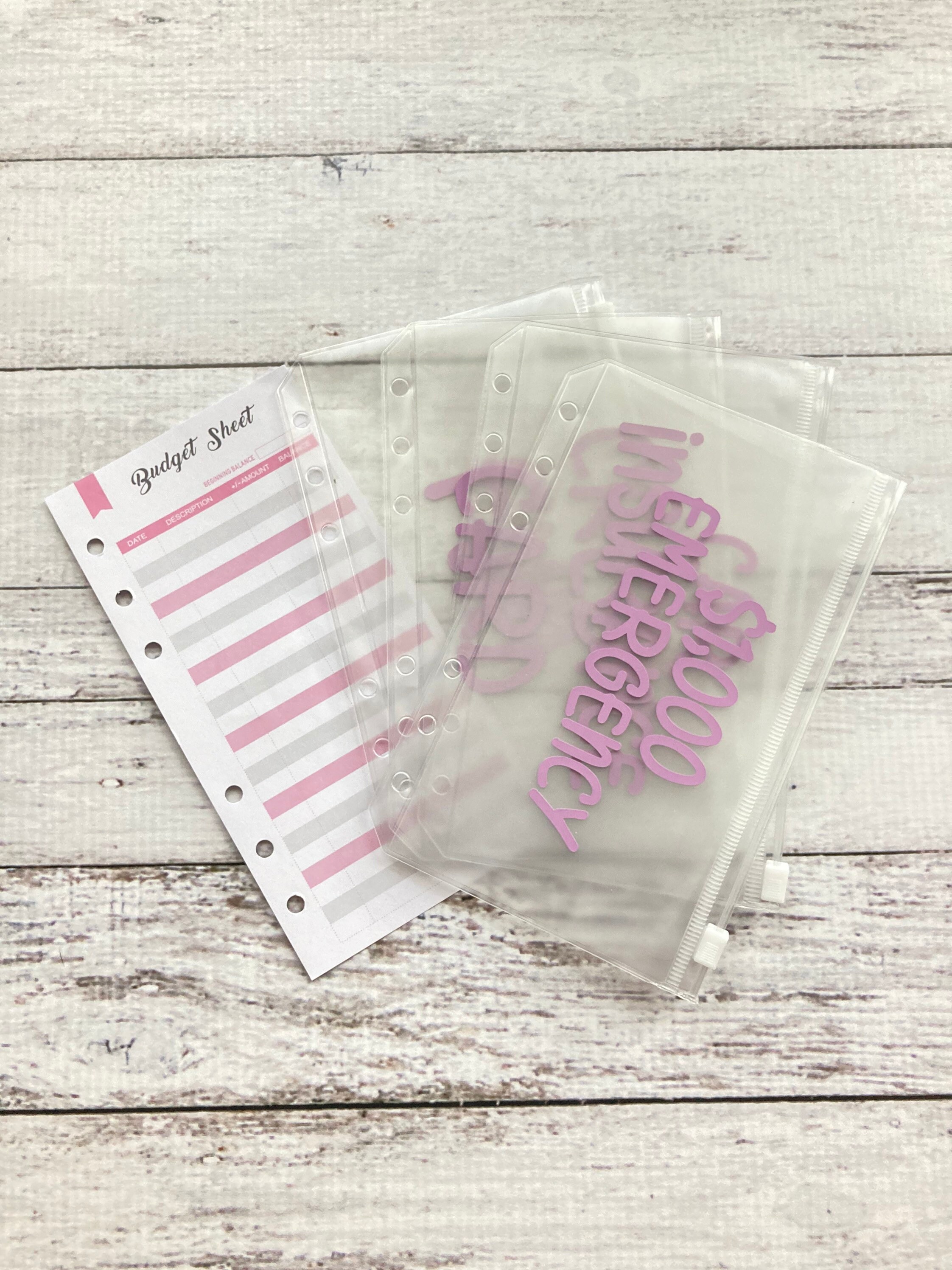 Cash Envelope System Binder Savings Challenge Budget | Etsy