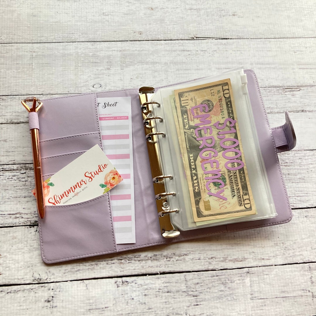 Cash Envelope System Binder - Savings Challenge - Budget Planner ...