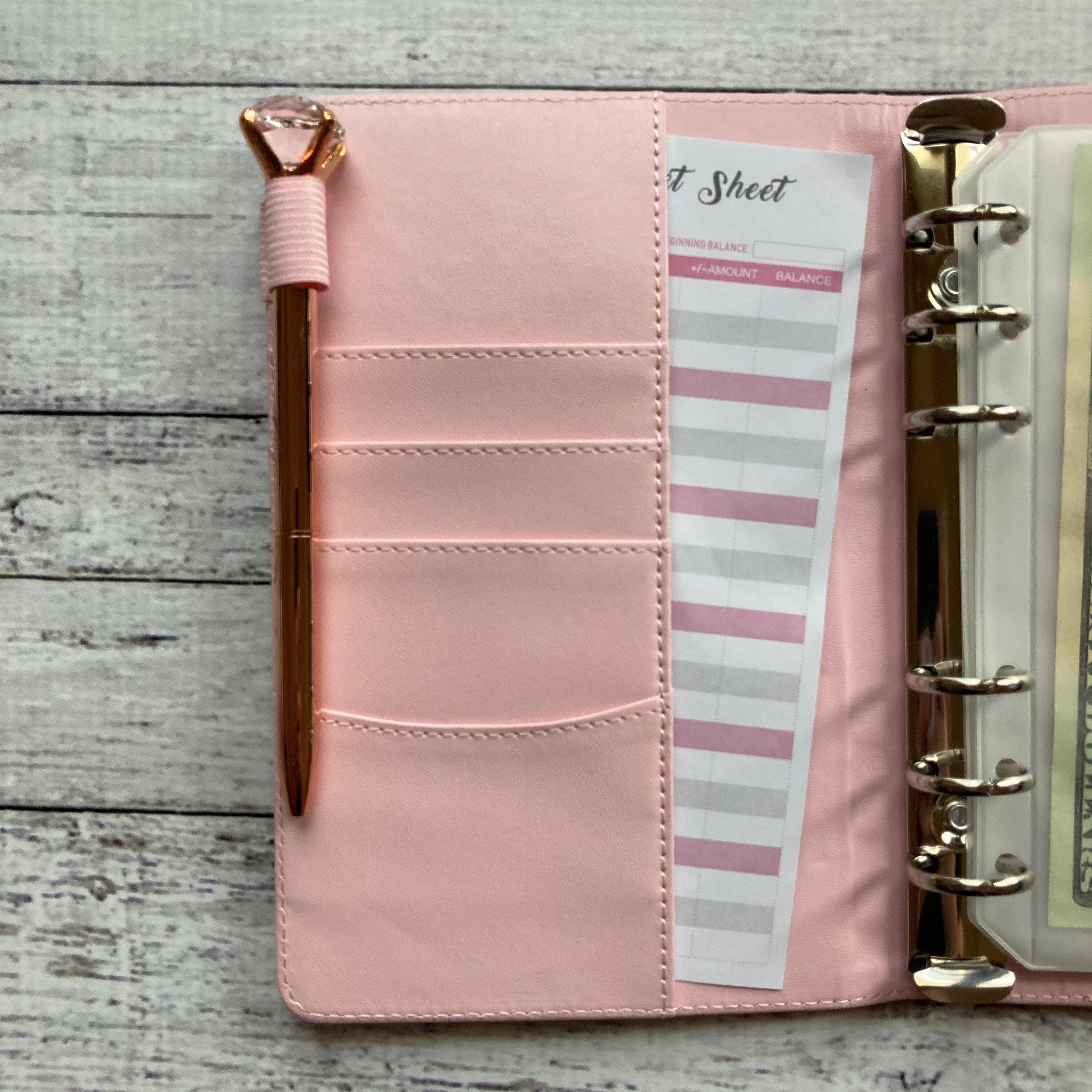 Cash Envelope System Binder Savings Challenge Budget - Etsy