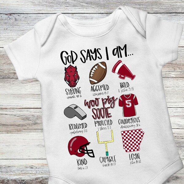 Razorback Baby - Etsy