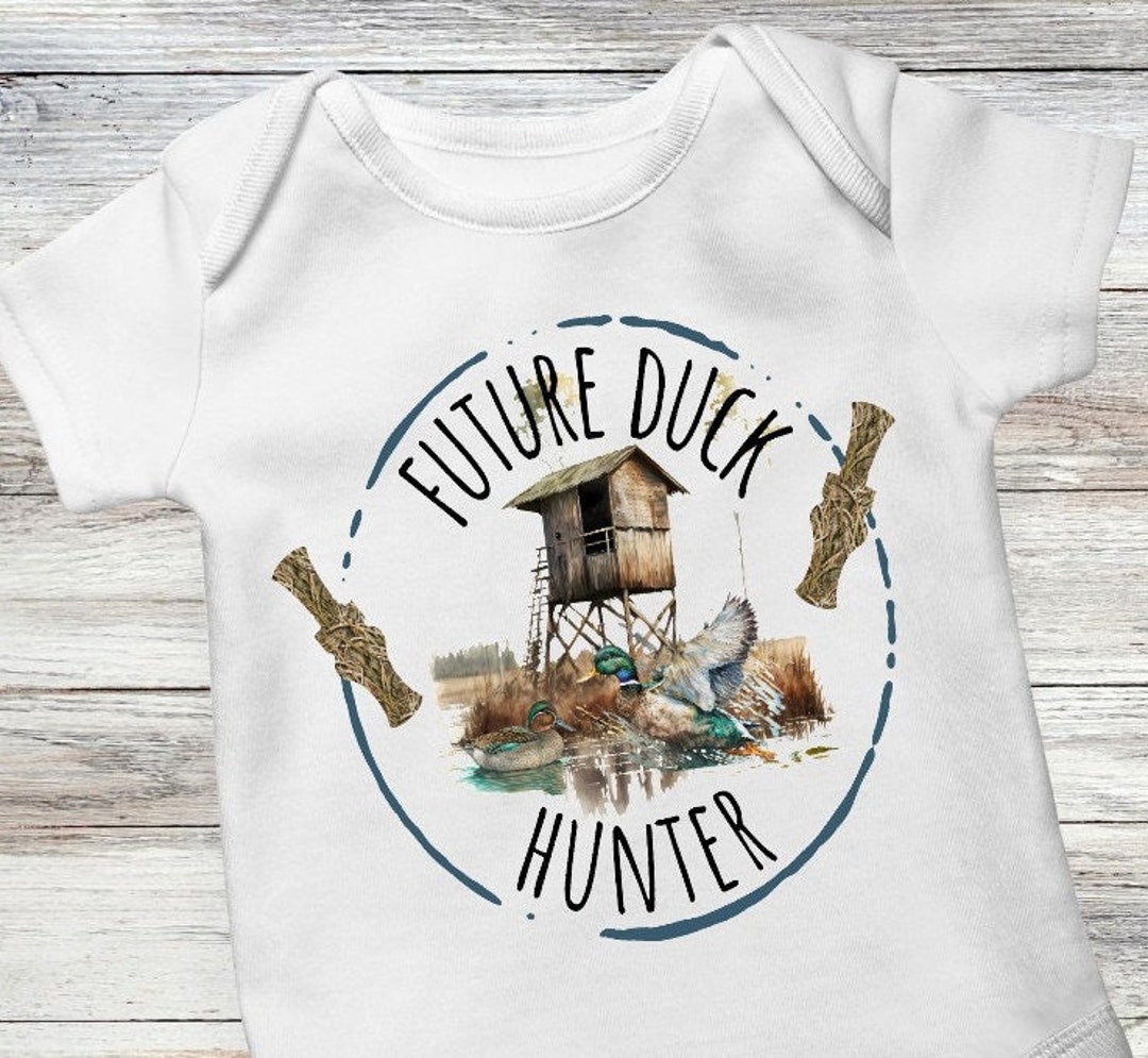 Future Duck Hunter Baby Outfit Bodysuit - Etsy