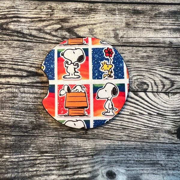 Snoopy Drink Coasters - Etsy