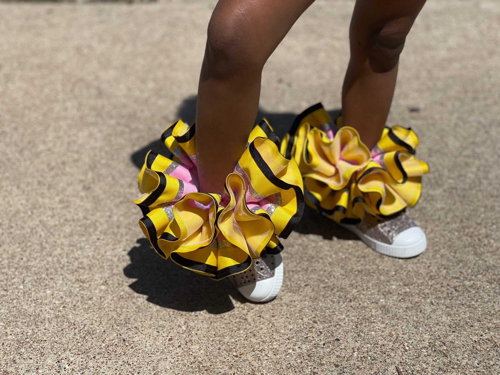Girls SUPER FLUFFY Ribbon Anklets Ribbon Socks Pencil - Etsy