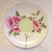 Shelley Rambler Rose Tea Cup and Saucer Green Interior Ripon - Etsy